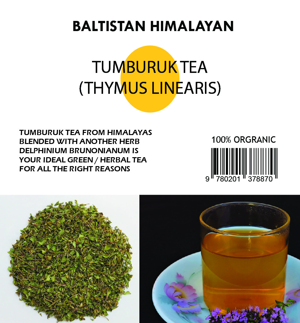 Tumburuk Himalayan Green Tea- Large (Thymus Linearis)